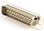 DB-25F и DB-25M - двухрядные соединители D-SUB с позолоченными ...